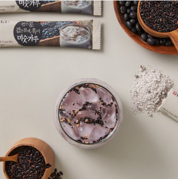 [Damtuh] Black Grain Mixed Powder 20g x 40 sticks 담터 검은콩 검은참깨 흑미 미숫가루 ...