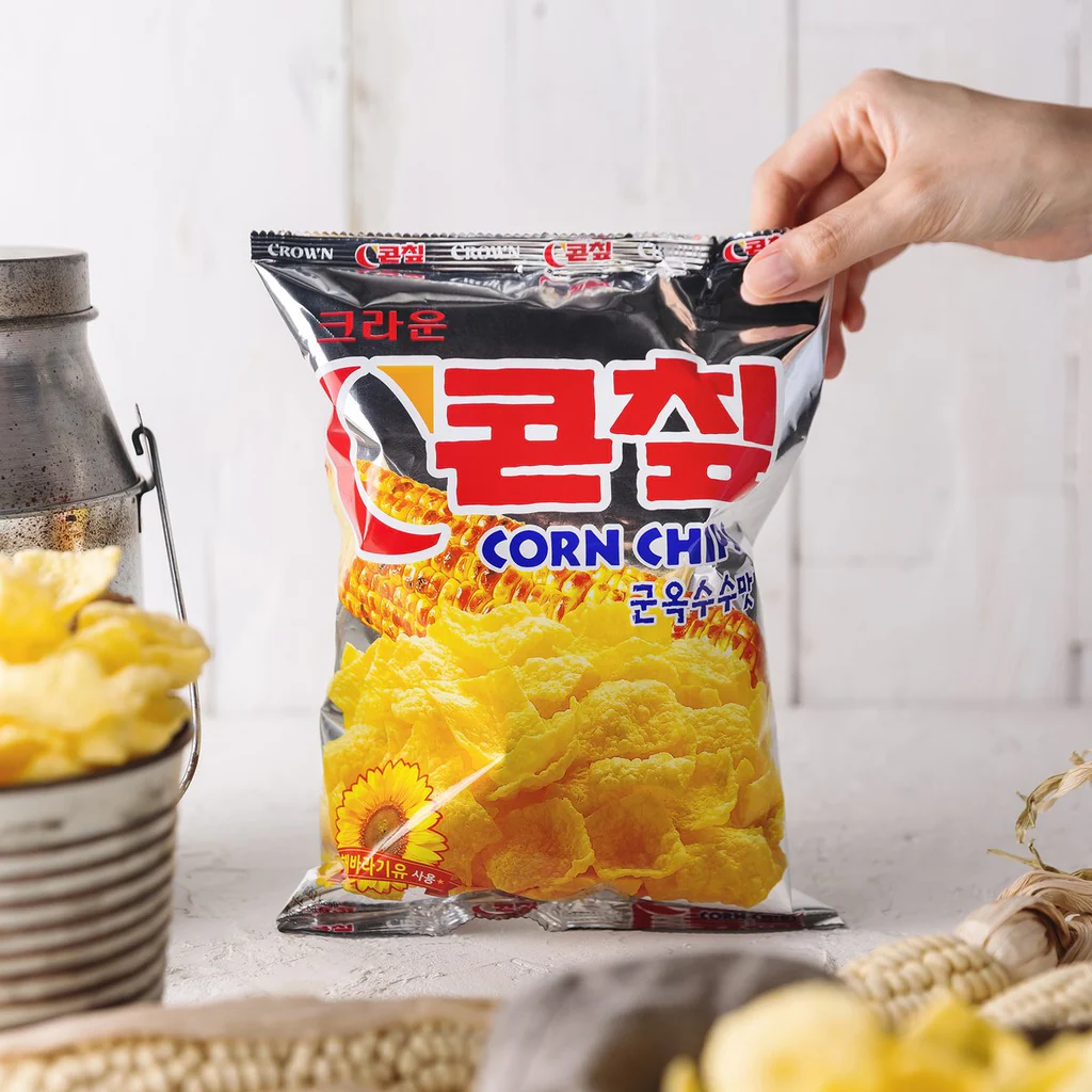 [Crown] Corn Chip 70g 크라운 콘칩 – Koryo Mart (K-Market) Singapore