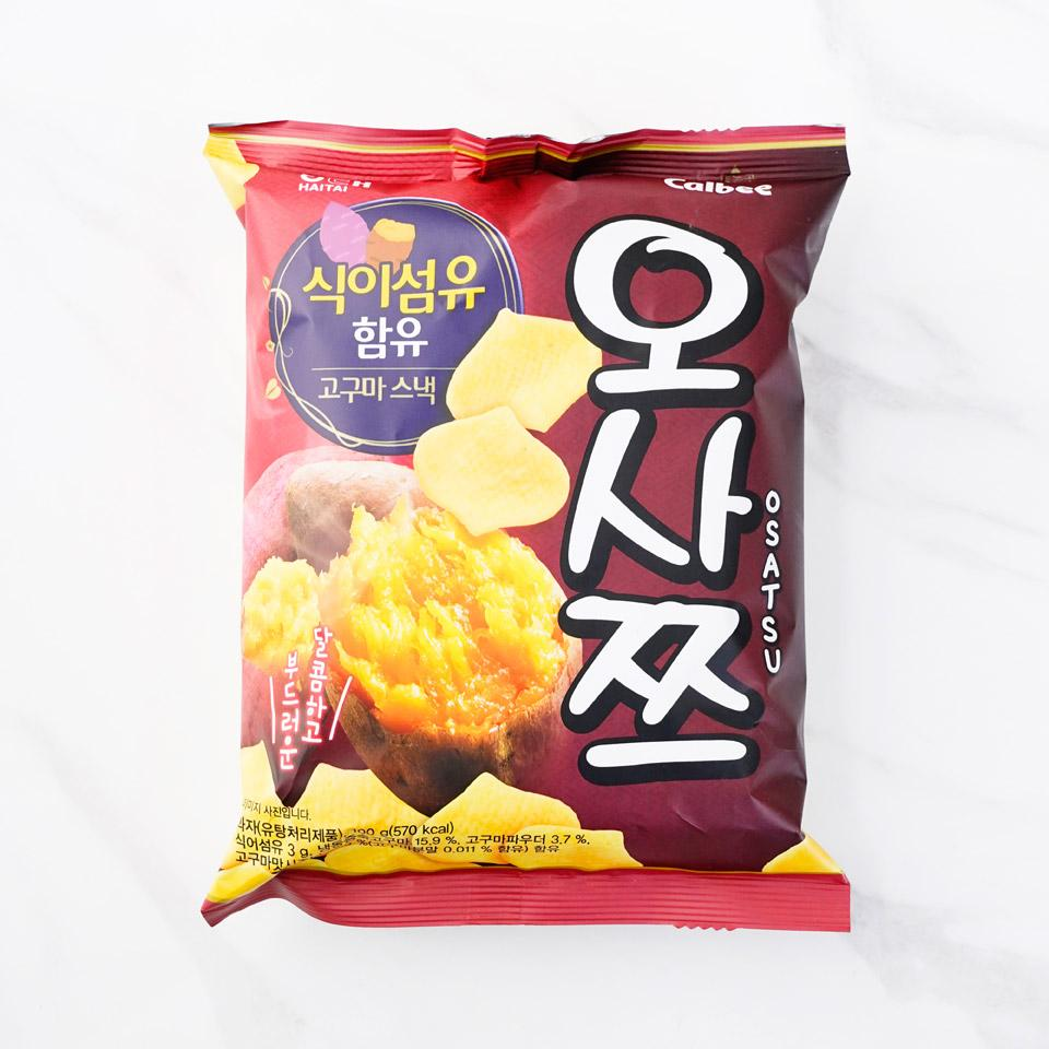 [Haitai] Osatsu Sweet Potato Snack 60g 해태 오사쯔 – Koryo Mart (K-Market ...