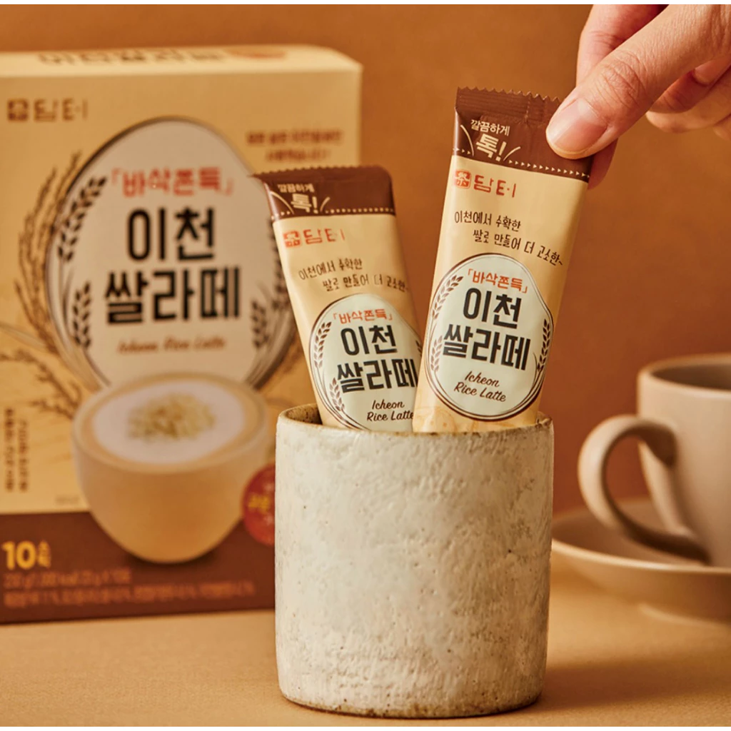 [Damtuh] Icheon Rice Latte 23g X 30sticks 담터 바삭쫀득 이천쌀 라떼 – Koryo Mart ...