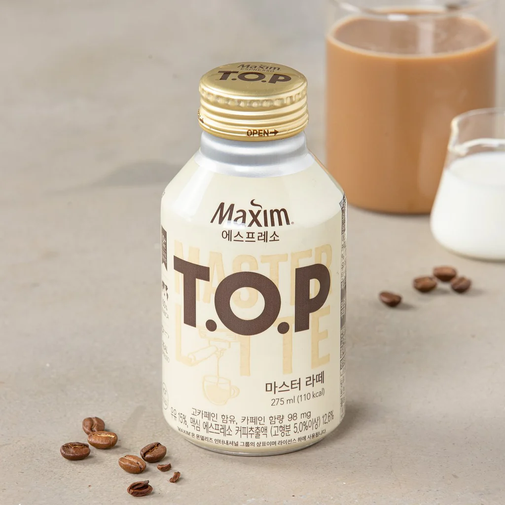[Maxim] TOP Master Latte 200ml / 275ml 맥심 티오피 마스터 라떼 – Koryo Mart (K ...