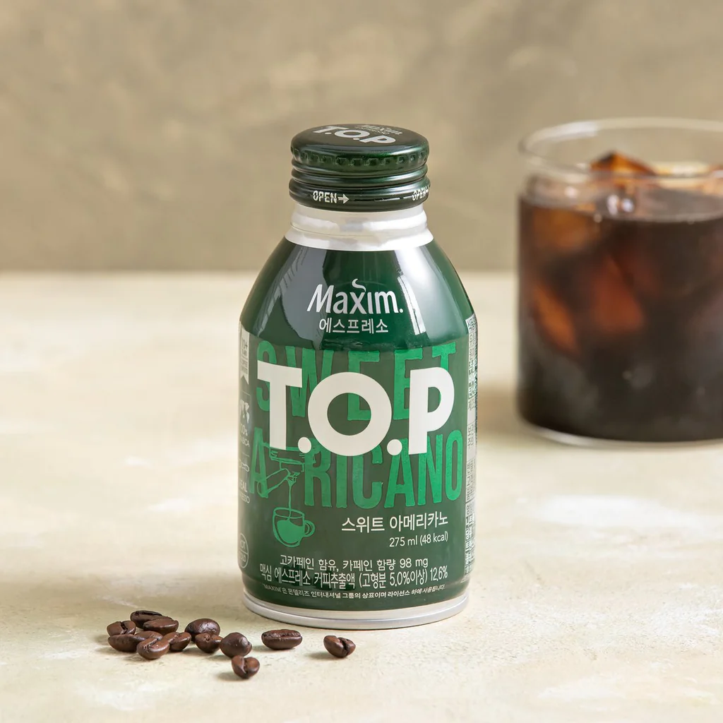 [Maxim] TOP Sweet Americano 200ml / 275ml 맥심 티오피 스위트 아메리카노 – Koryo Mart ...