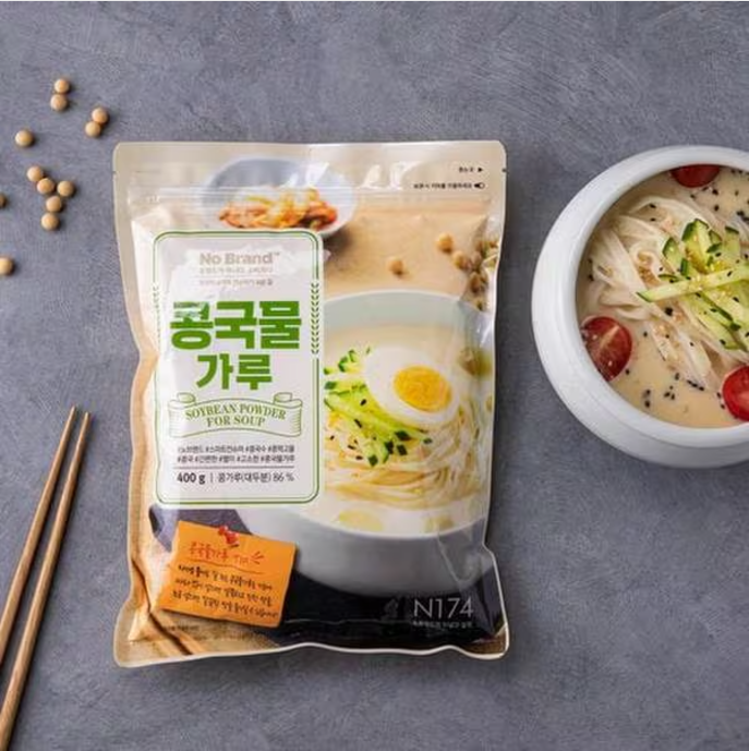 [No Brand] Soybean Powder for Soup Kongsu Powder 400g [노브랜드] 콩국물가루 ...