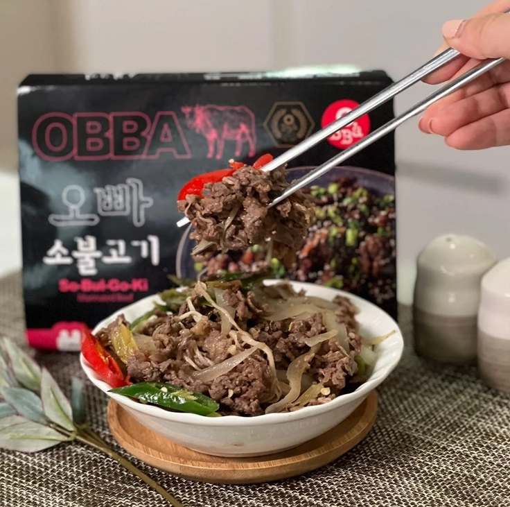 [Obba] Marinated Beef Bulgogi 300g 오빠 소 불고기 – Koryo Mart (K-Market ...