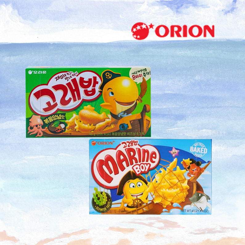 [Orion] Gorae Bob (Marine Boy) Snack 40g 오리온 고래밥 – Koryo Mart (K-Market ...