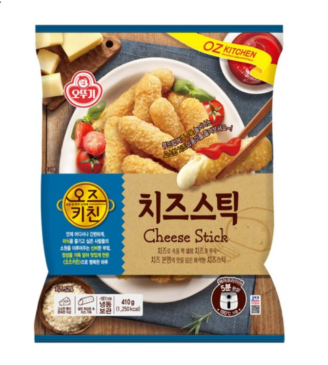 [Ottogi] Cheese Stick 410g 오뚜기 오즈키친 치즈스틱 – Koryo Mart (K-Market) Singapore