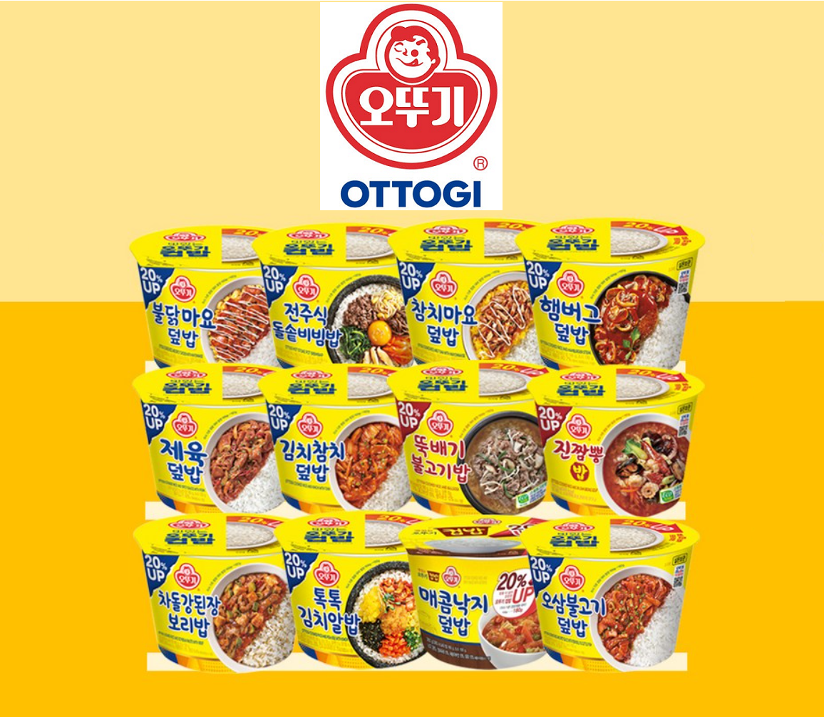 [Ottogi] Cooked Rice Set Series (Ready-to-Eat Meal) 오뚜기 컵밥 – Koryo Mart ...