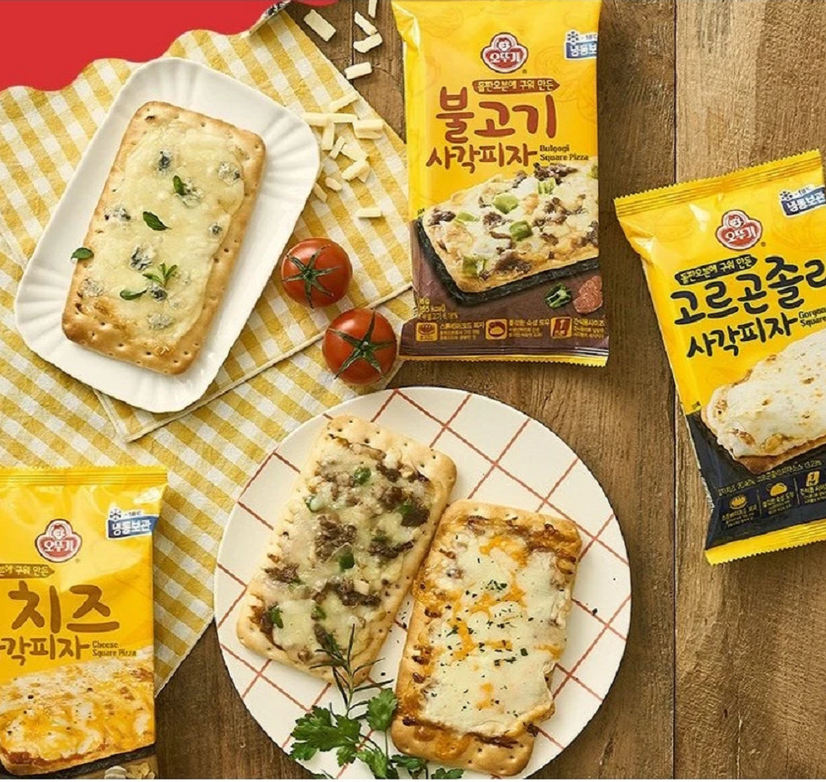 [Ottogi] Frozen Square Pizza Selection (88g) 오뚜기 사각피자 골라담기 – Koryo Mart ...