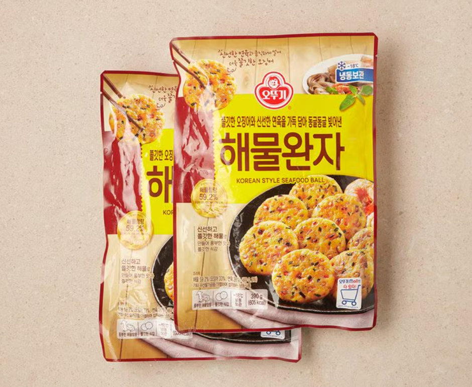 [Ottogi] Korean Style Seafood Ball 390gx2 오뚜기 해물완자 – Koryo Mart (K ...