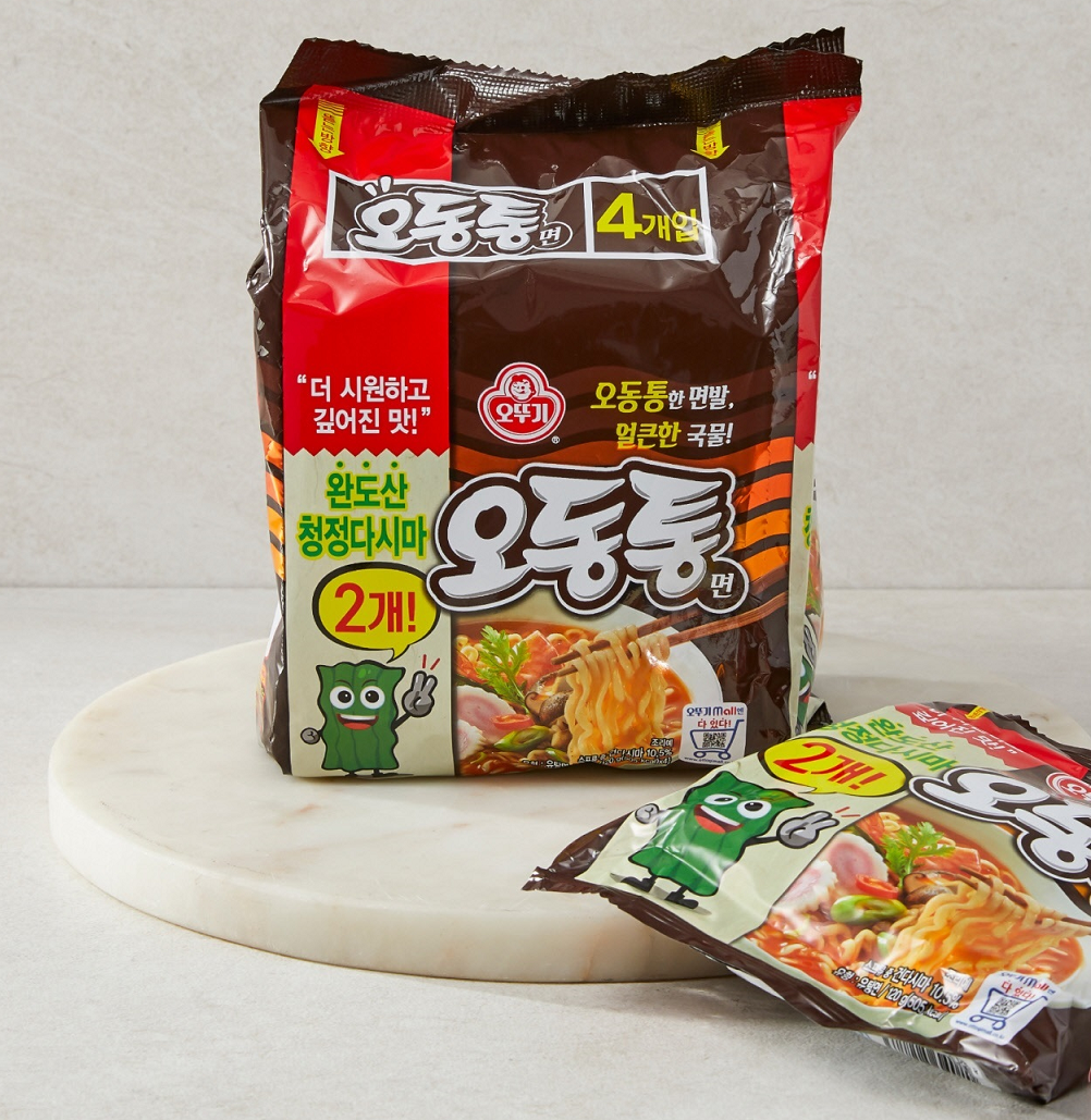 [Ottogi] Odongtong Ramen 120g x 5P 오뚜기 오동통면 – Koryo Mart (K-Market ...
