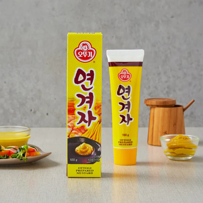 [Ottogi] Prepared Mustard IN Tube 35g / 오뚜기 연겨자 튜브 – Koryo Mart (K ...