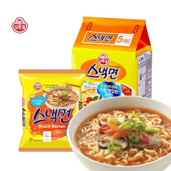 [Ottogi] Snack Ramen 112g x 5 Packs 오뚜기 스낵면 – Koryo Mart (K-Market ...