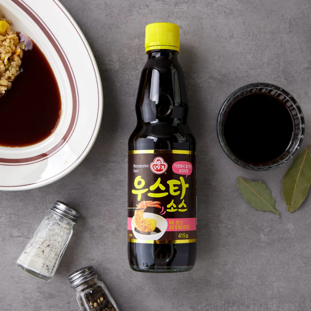 [Ottogi] Worcester Sauce 415g 오뚜기 우스타 소스 – Koryo Mart (K-Market) Singapore