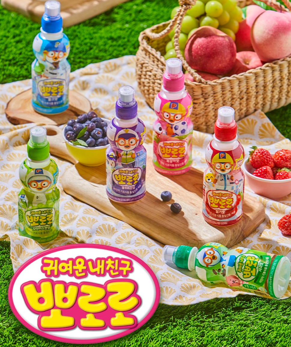 [Paldo] Pororo Kids Fruit Drink 235ml [팔도]뽀로로 어린이음료/주스 – Koryo Mart (K ...