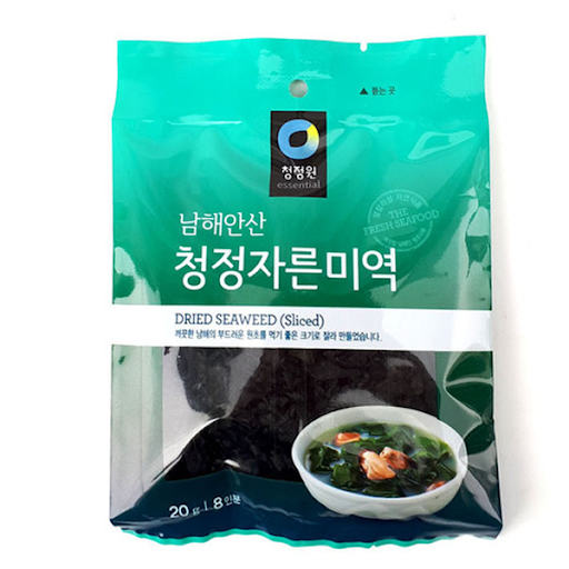 [Chungjungone] Dried Seaweed (Sliced) 20g 청정원 자른미역 – Koryo Mart (K ...