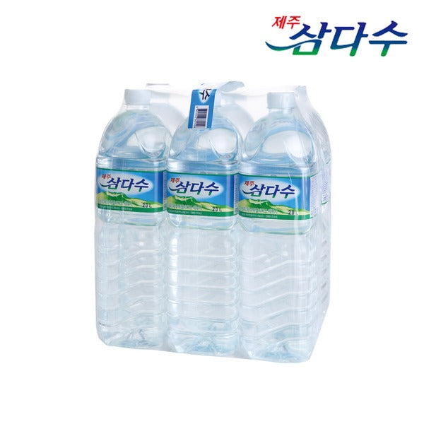 [Kwangdong] Jeju Samdasoo 2L x 6 삼다수 CTN – Koryo Mart (K-Market) Singapore