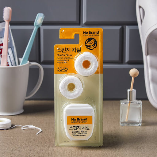 [No brand] Dental Floss 40mx3노브랜드 스펀지 치실 – Koryo Mart (K-Market) Singapore