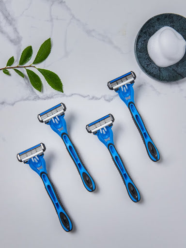[No brand] Disposable Razors 4 Blade 5p휴대용 4중날 면도기 5P – Koryo Mart (K ...