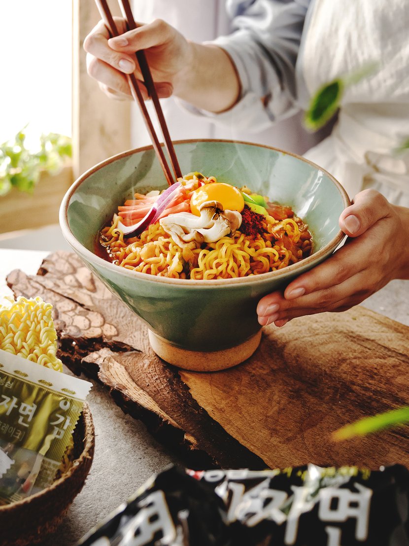 [Nongshim] Potato Noodle Soup 117g x 5p 감자면 멀티팩 – Koryo Mart (K-Market) Singapore