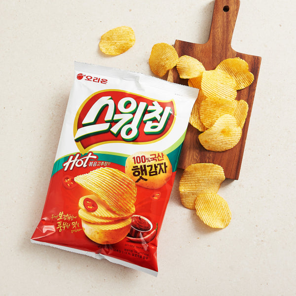 [Orion] Swingchip Red Pepper Paste Flavor 60g 스윙칩 볶은고추장맛 – Koryo Mart ...