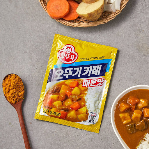 [Ottogi] Curry Powder Hot 100g 카레 매운맛 – Koryo Mart (K-Market) Singapore