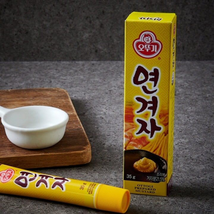 [Ottogi] Prepared Mustard 35g 연겨자 – Koryo Mart (K-Market) Singapore
