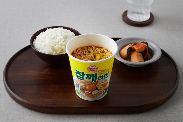 [Ottogi] Sesame Ramen cup 65g 참깨라면 컵 – Koryo Mart (K-Market) Singapore